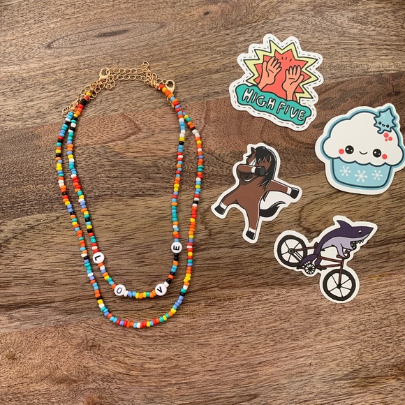 buy_the_shoes77 | Accessories | Beaded Boho Vsco Friendship Necklace ...